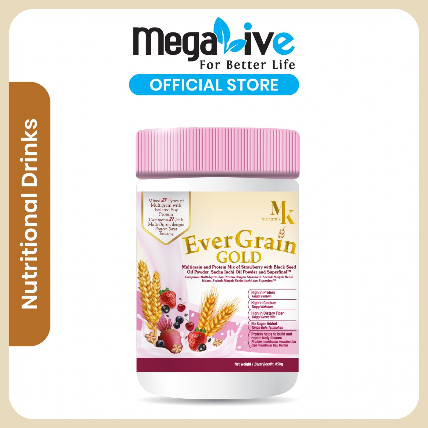 MK nutramix EverGrain Gold